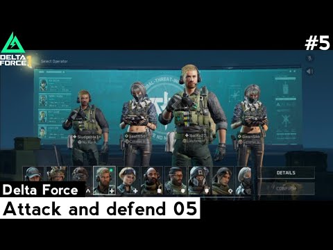 Attack and Defend Map Knife Edge | Delta Force Mobile 05 - YouTube