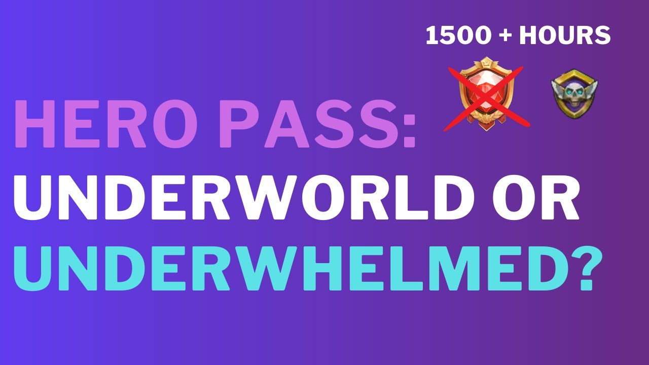 Hero Pass: Underworld or Underwhelmed? - Worst Update in RuneScape History [RS3] - YouTube