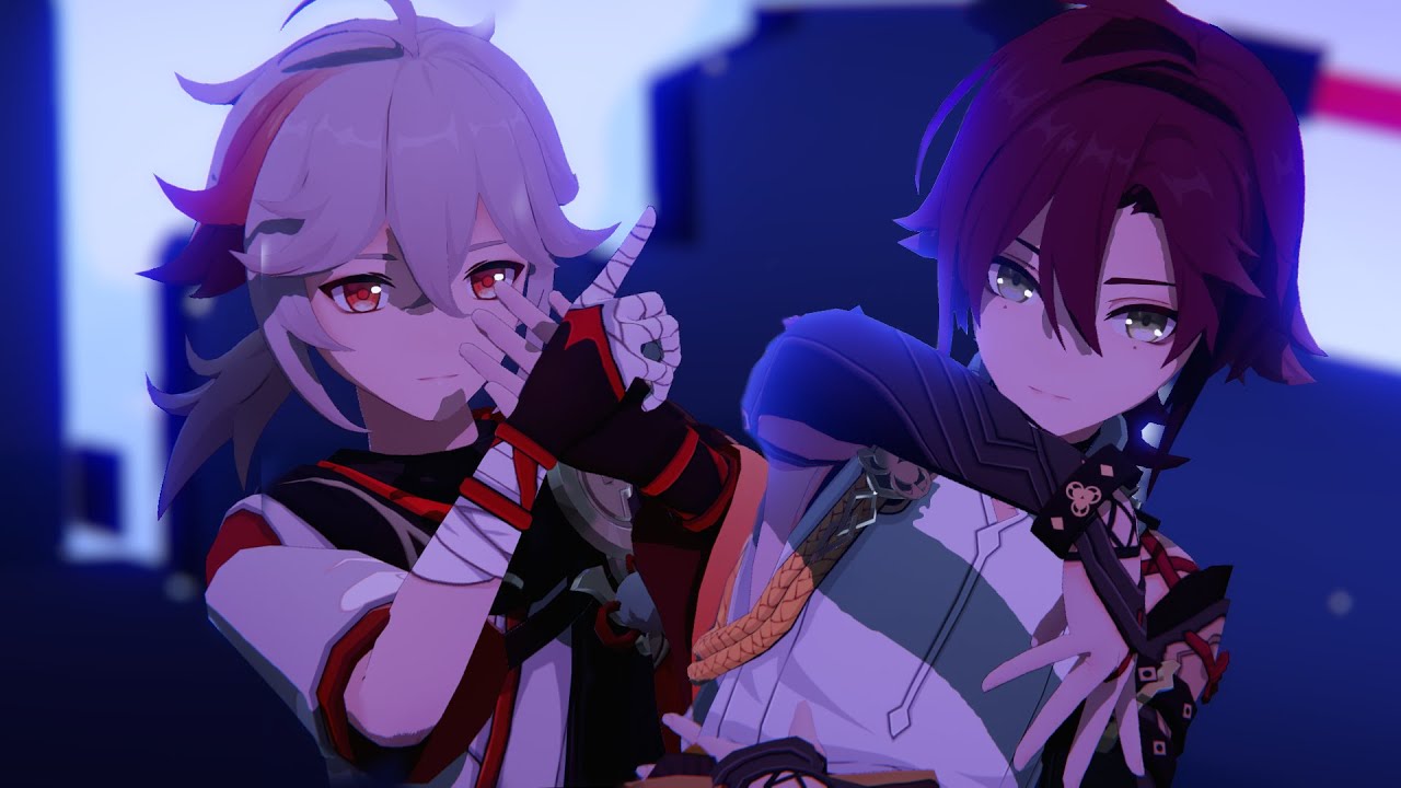 【原神|Genshin Impact MMD】Cheating on you【Kazuha|Heizou】 - YouTube