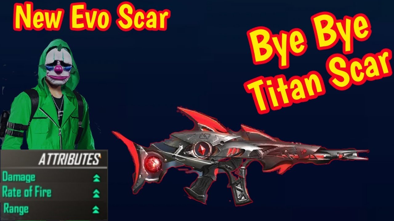 🔥 New Evo Scar MEGALODONTE Scar 🔥 - YouTube