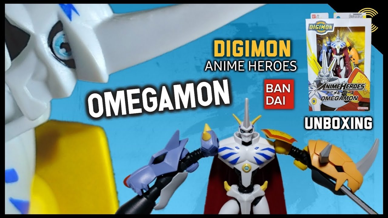 ¿Vale la pena? OMEGAMON DIGIMON Anime Heroes | Unboxing 📦 | Bandai ...
