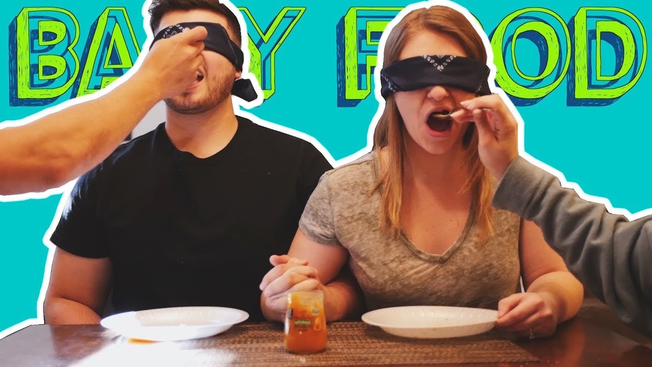 GUESS THE BABY FOOD CHALLENGE ( SHE THREW UP!) - YouTube