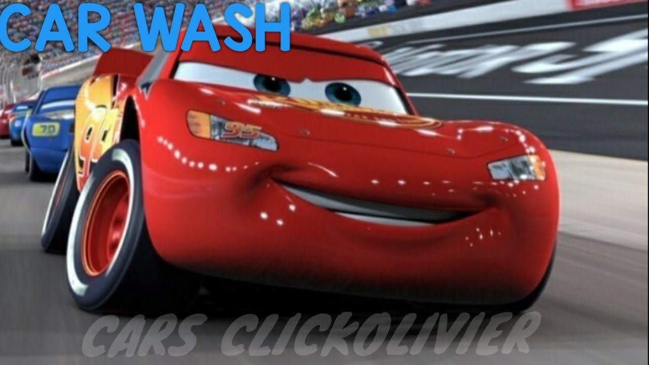 LIGHTNING MCQUEEN #CARS BAIN MAGIC ET LEGO CAR WASH - YouTube