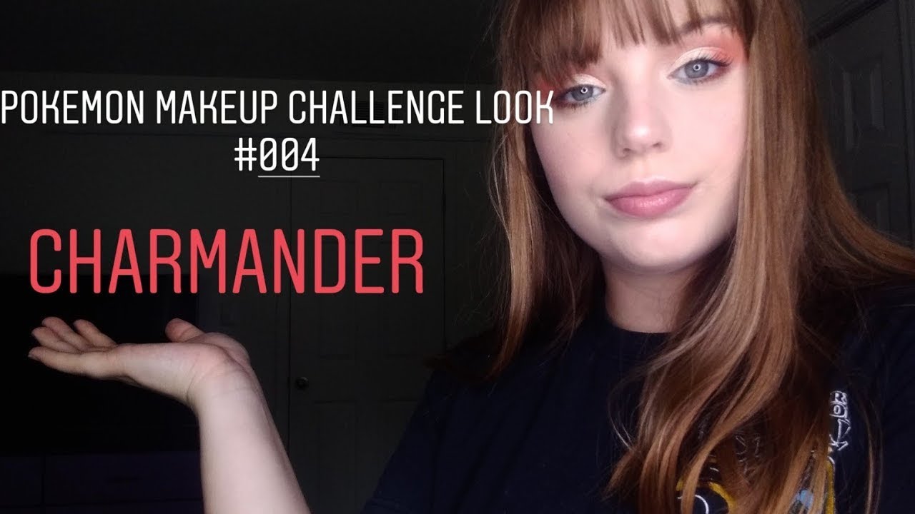 Pokemon Makeup Challenge #004 Charmander - YouTube