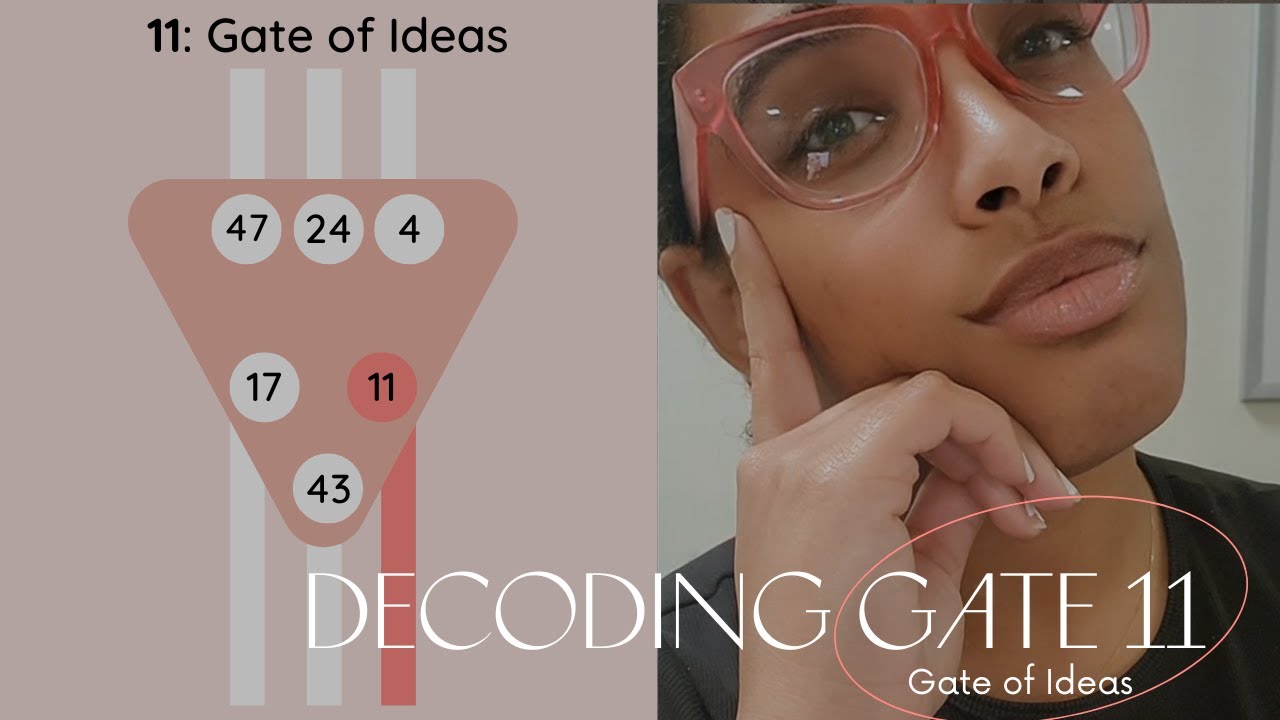 Human Design: Gate 11 - Gate of Ideas or Stream of Ideas - YouTube