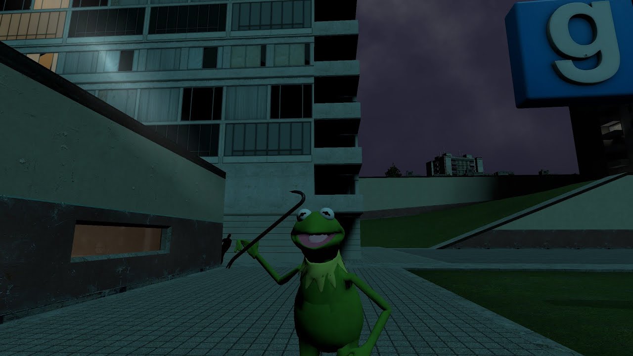 gm_construct haunted at night with friends - YouTube