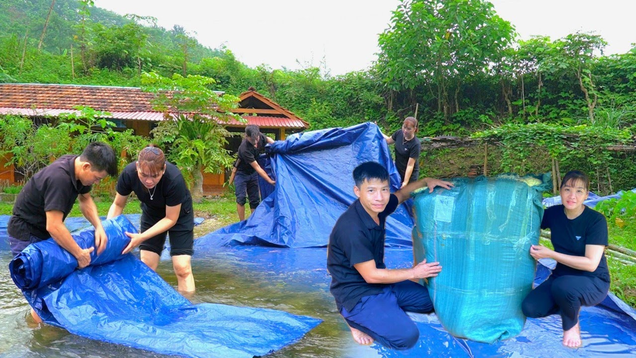 Together Cleaning up after the wedding party, Big surprise gift from a ...