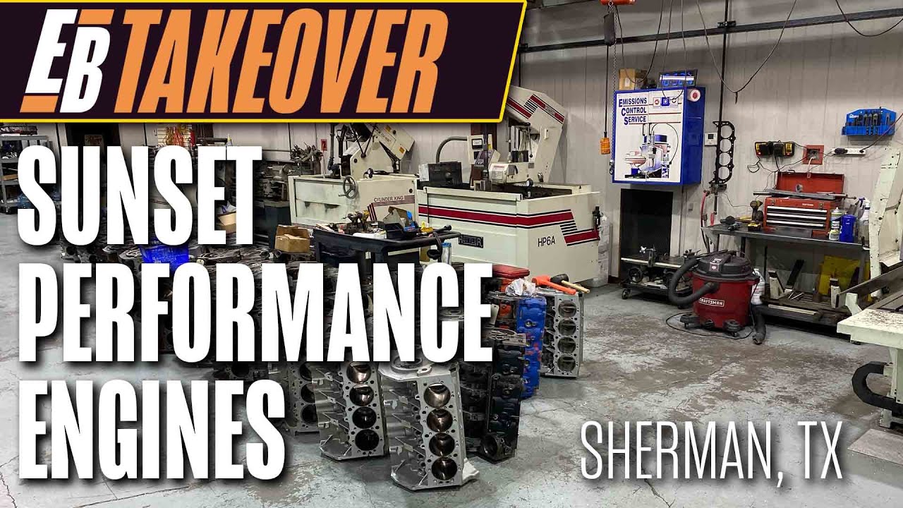 Big Blocks and Big Power at Sunset Performance Engines - YouTube