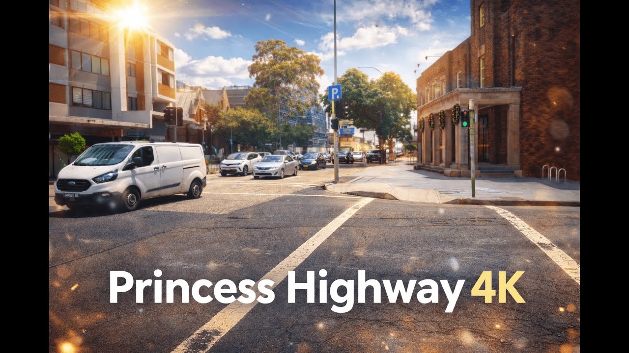 Walking Sydney In Summer ☀️ l Princess Highway Walk (4K Ultra HD) - YouTube