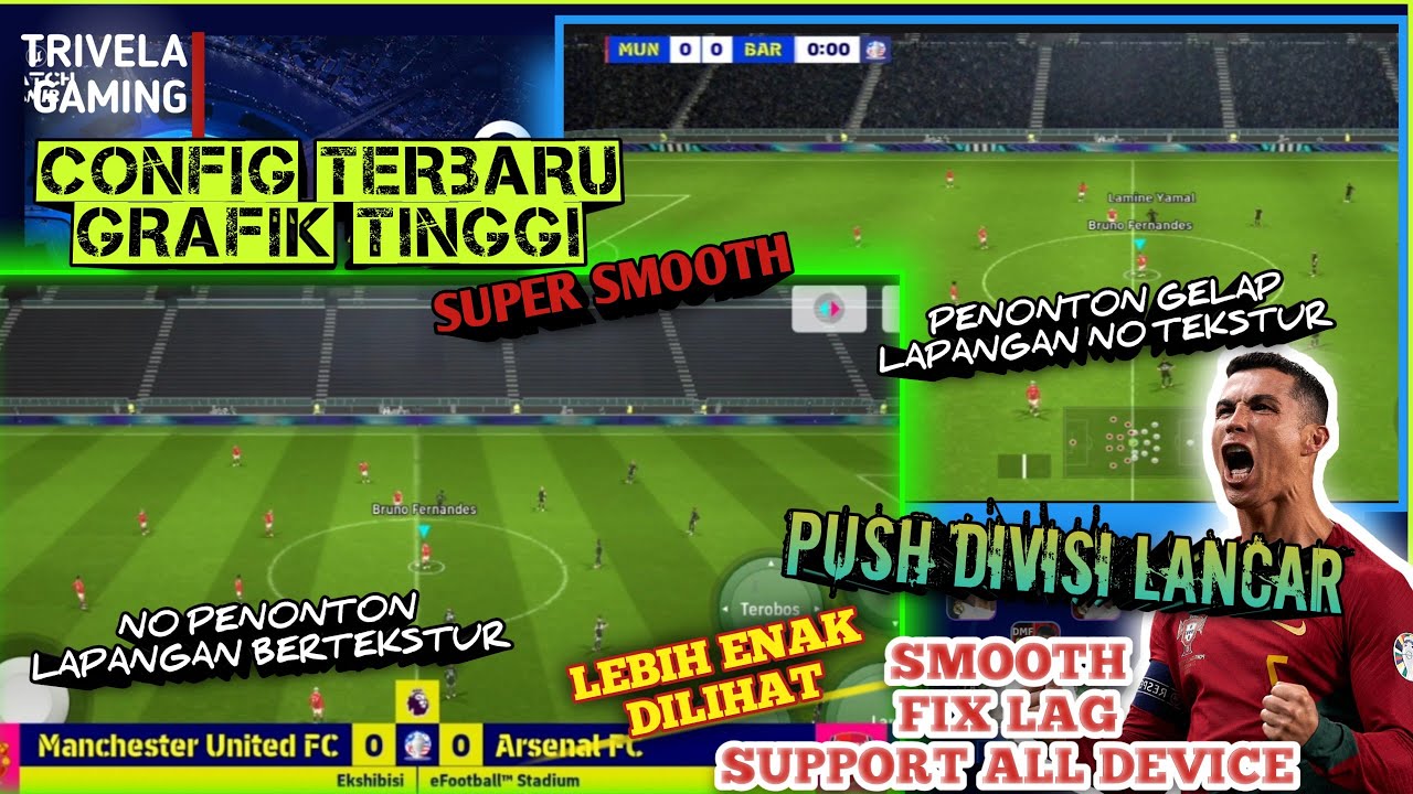 CONFIG EFOOTBALL 2024 MOBILE LAGI 🔥 2 PILIHAN DENGAN MODE BERBEDA ⁉️ ...