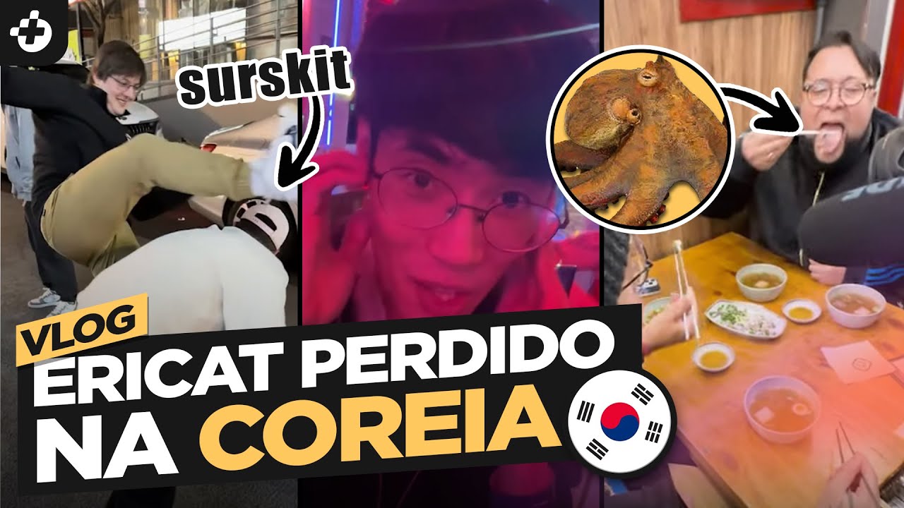 ERICAT na COREIA pra FINAL do WORLDS 2023 - YouTube