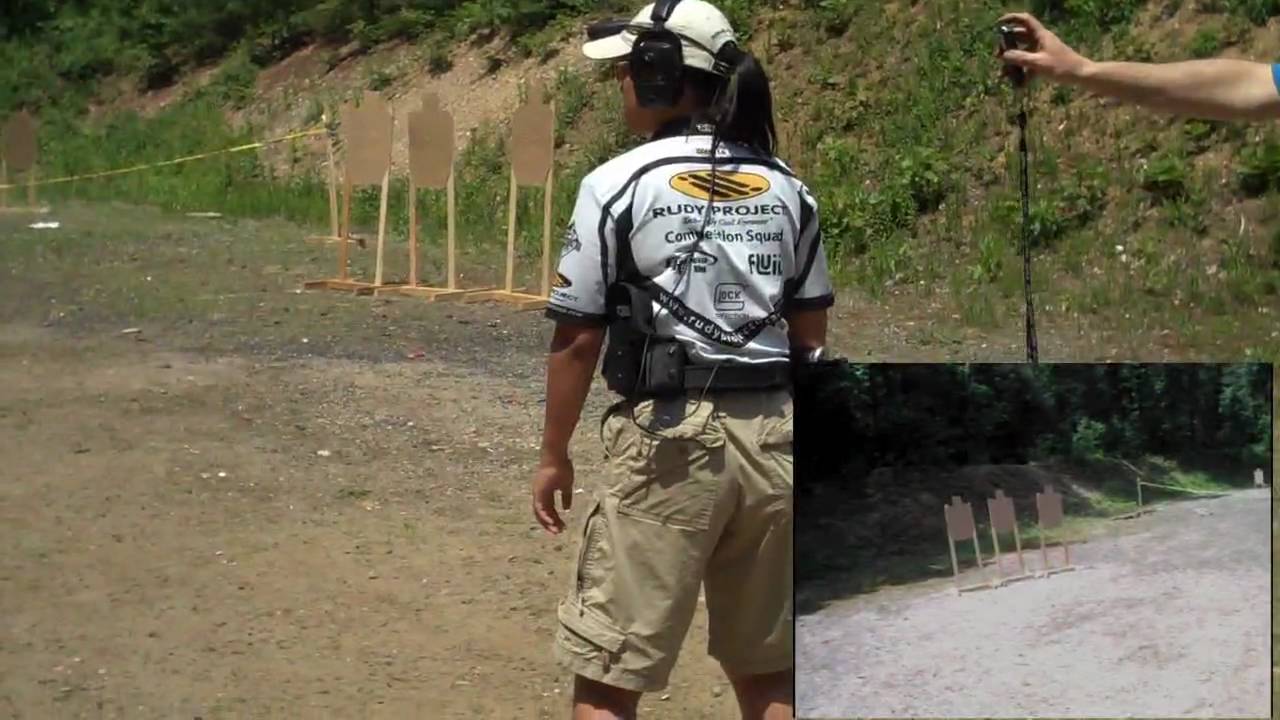 USPSA - SJC Glock 17 Open - 6 Jun 09 (HD & Hat Cam) - YouTube