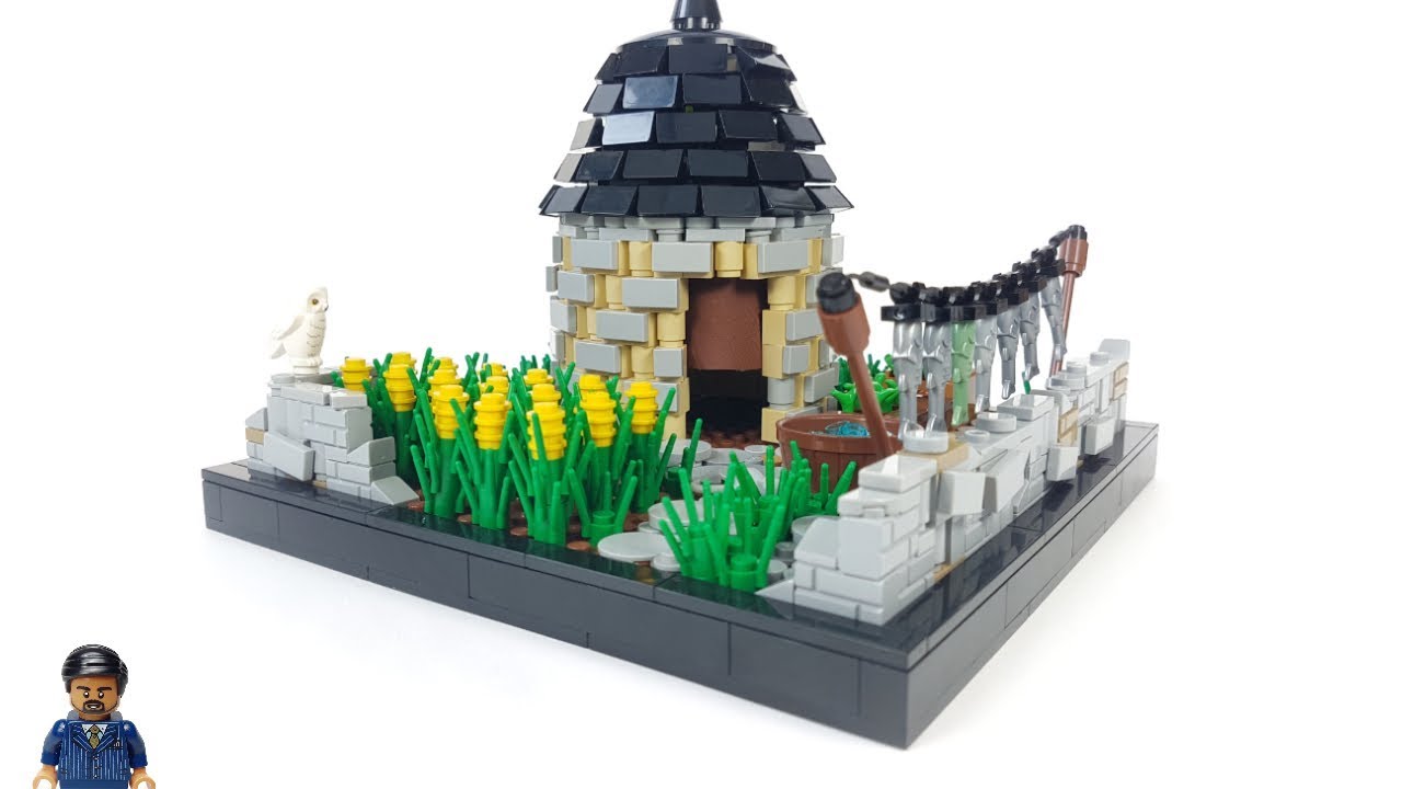 Primitive Stone Farming Hut Lego MOC - YouTube