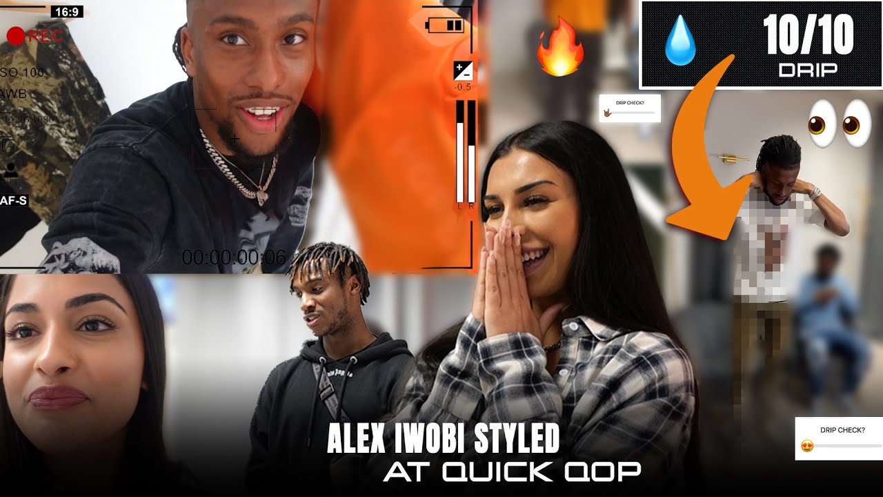 Styling a PRO FOOTBALLER | Who Styled Me The Best? @QuickQopHQ x Alex ...