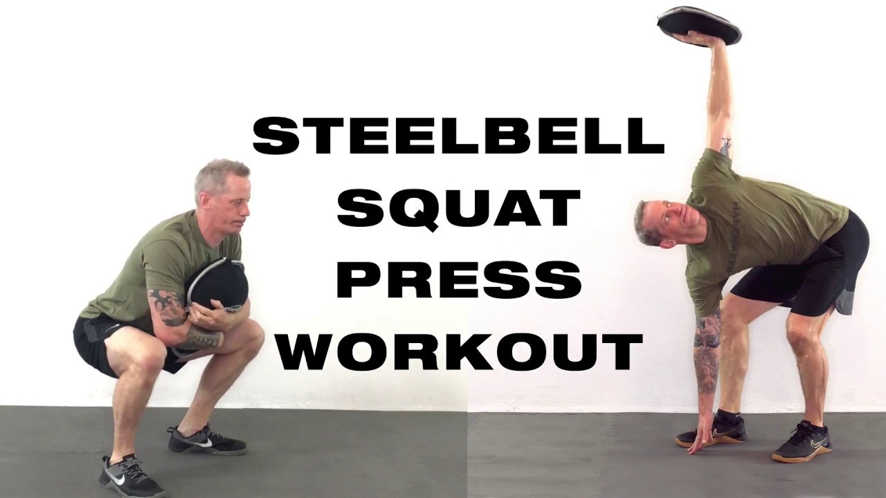 SteelBell® Squat Press Workout - YouTube