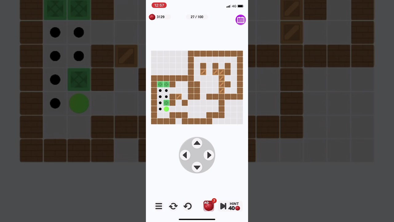 Sokoban Classic Normal Level 27 - YouTube