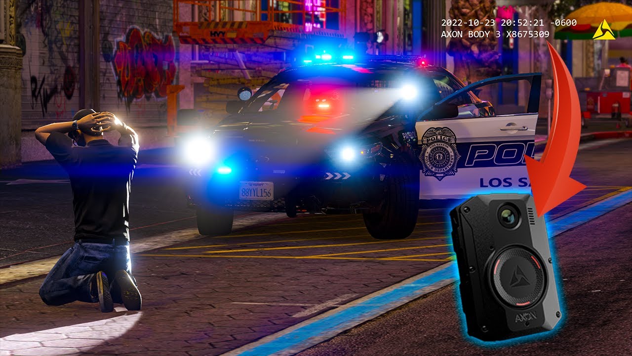 Bodycam Night Patrol First Person - GTA 5 LSPDFR - YouTube