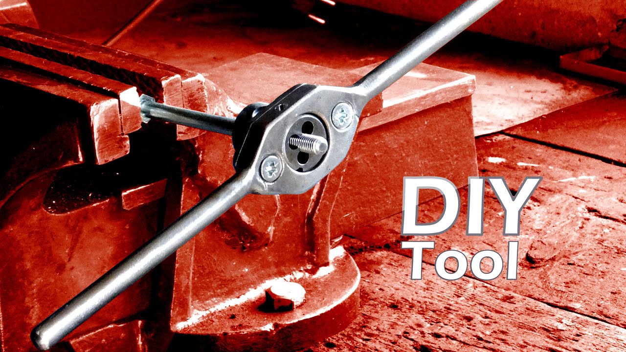 DIY Tool to Cut Straight Thread - YouTube