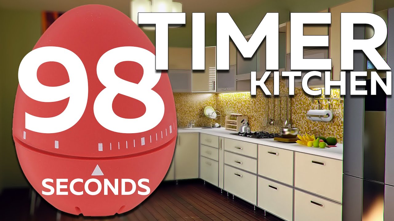 98 seconds Cooking timer | 1min 38sec Egg TIMER - YouTube