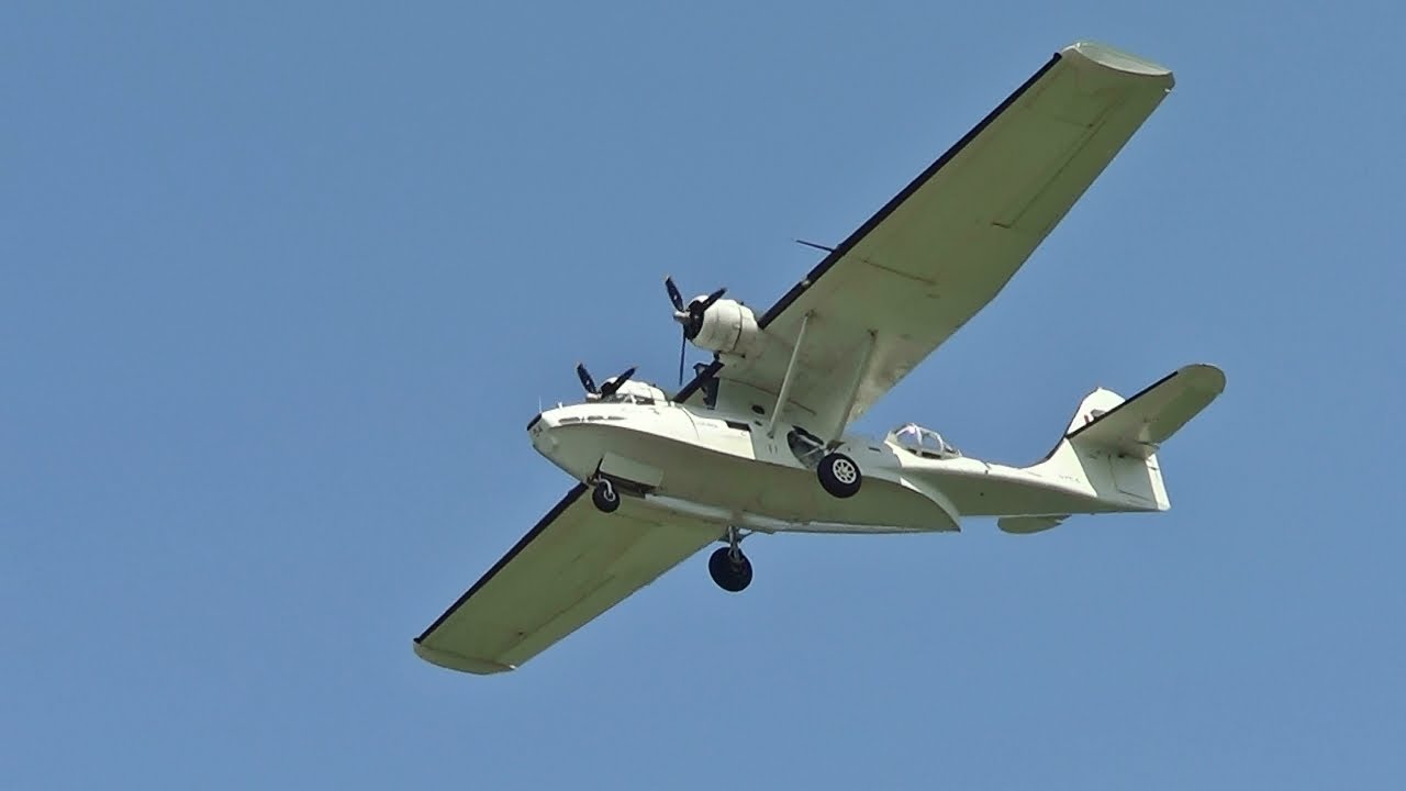 RCAF Consolidated PBY 5A Canso Landing Approach - Aug. 19, 2023 - YouTube