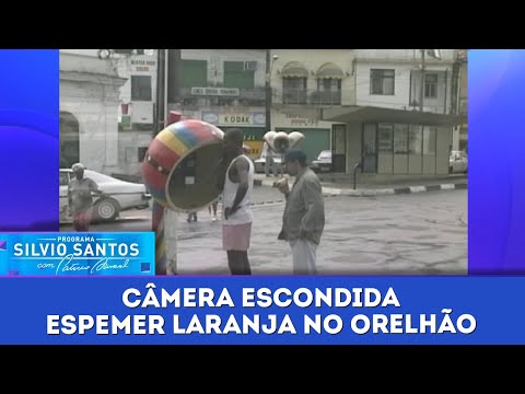 Espremer Laranja no Orelhão | Câmeras Escondidas (05/04/24)