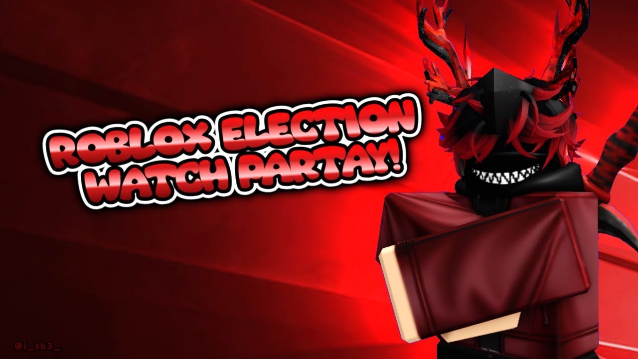 Roblox Election Watch Partay - YouTube