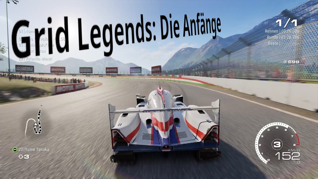 Grid Legends PS5 Gameplay: Story Die Anfänge und Sich Beweisen - YouTube