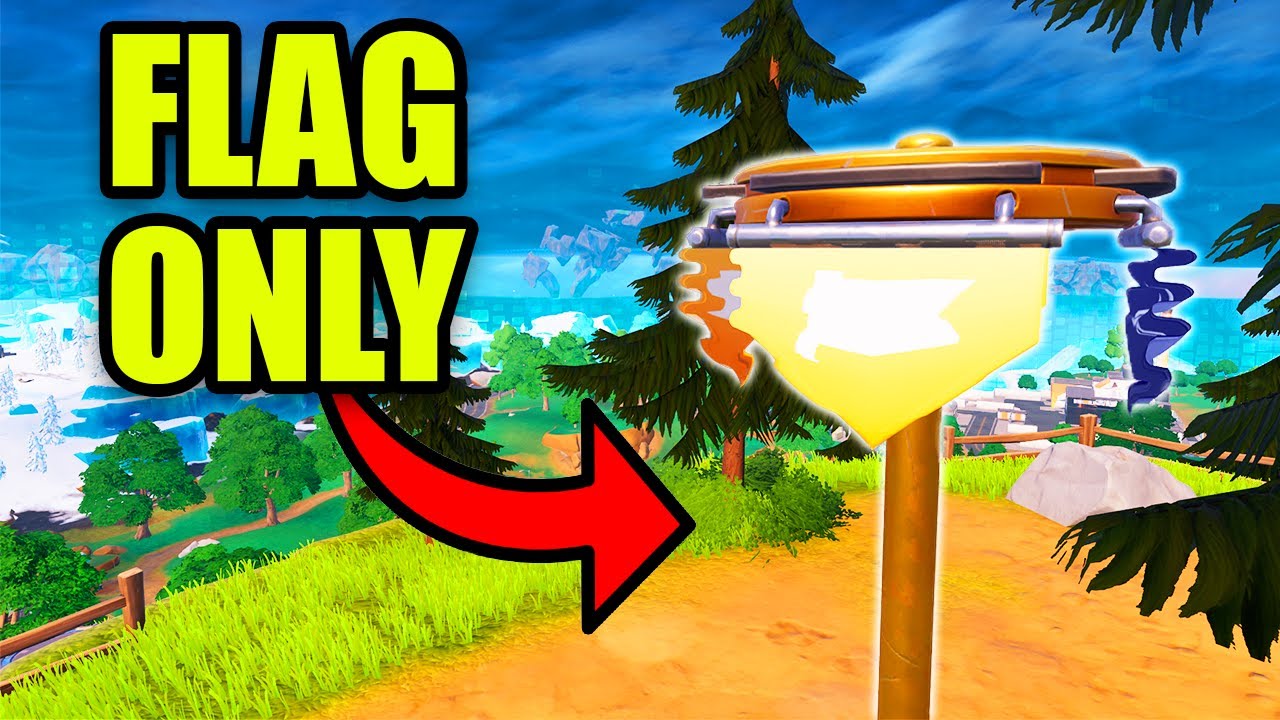 The FLAG LOOT *Only* Challenge In Fortnite - YouTube
