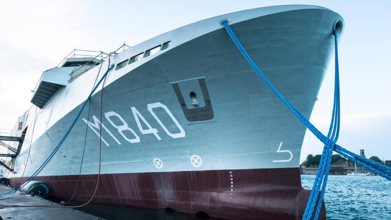 Naval Group launches Mine Warfare warship HNLMS Vlissingen (M840) for ...