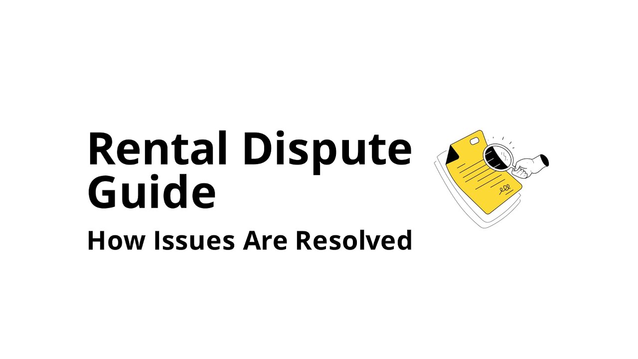 How Rental Disputes Are Handled - YouTube