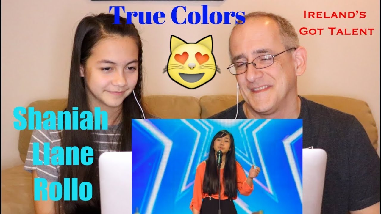 Shaniah Llane Rollo 13yr old sings True Colors | Ireland's Got Talent ...