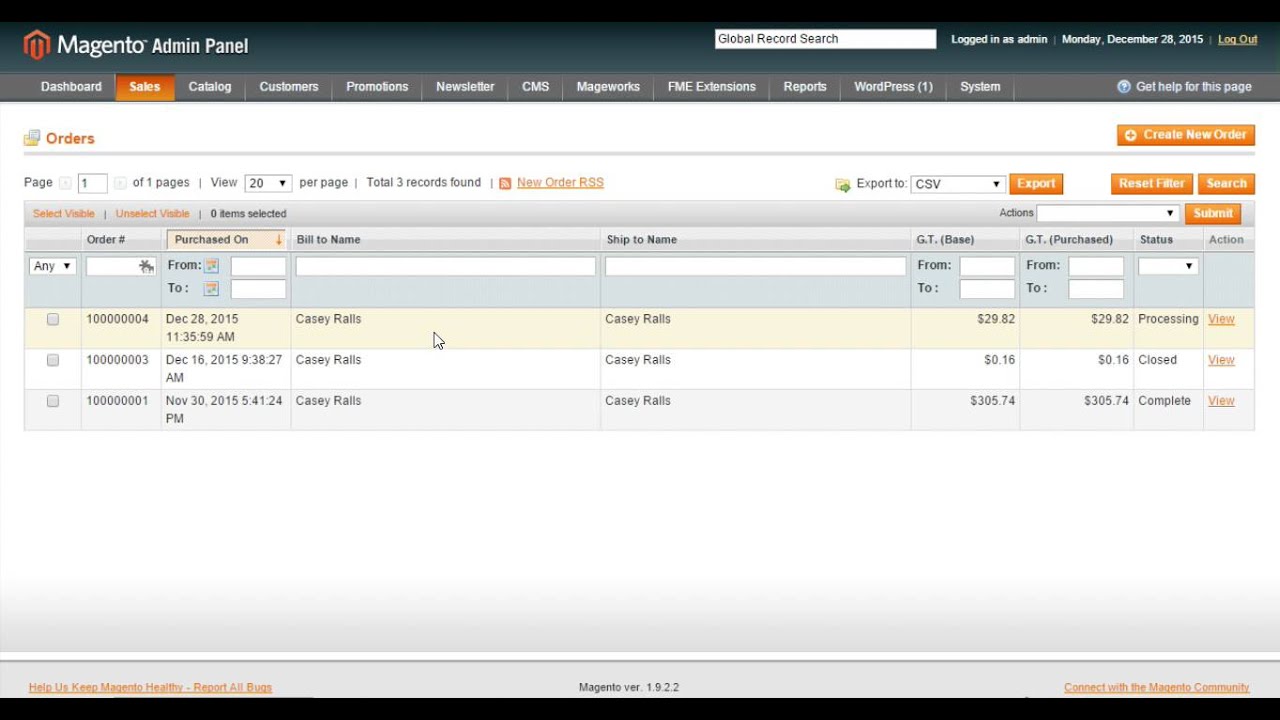 Magento - How to create & use an order status - YouTube