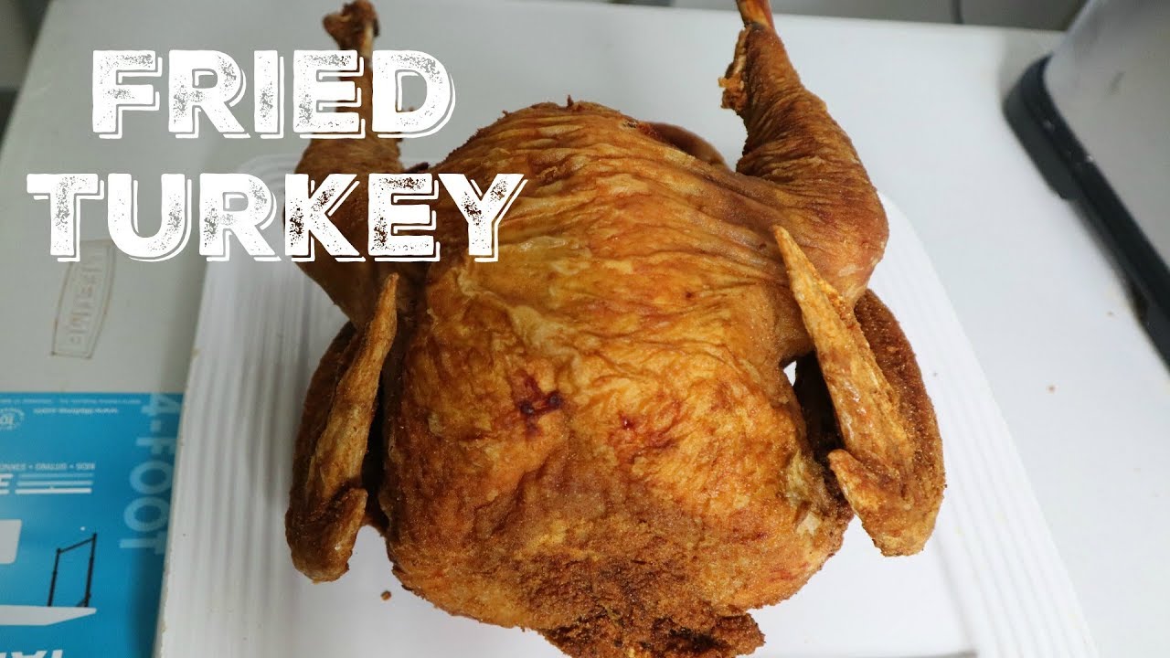 How To Make Fried Turkey COLLAB W/SimplyFoodByTy - YouTube