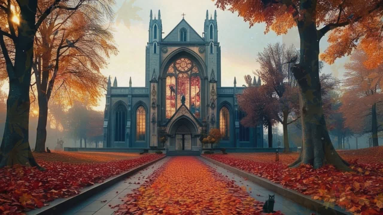 Autumn Cathedral | Gothic Ambience with Piano & Cello (1 Hour) - YouTube