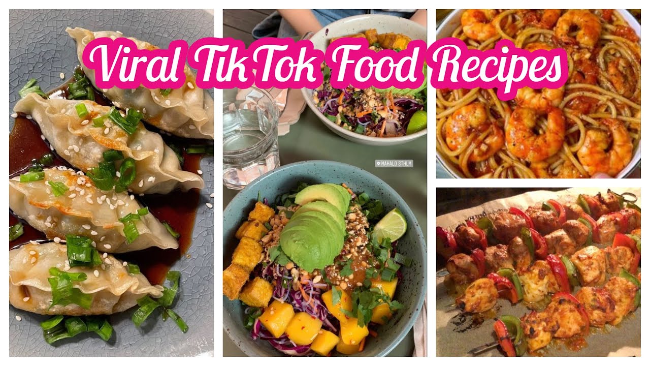 VIRAL TIKTOK FOOD RECIPES ~ TIKTOK COMPILATION - YouTube