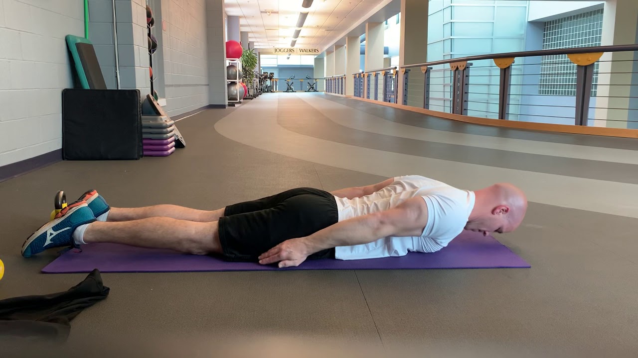 Prone Back Extensions - YouTube