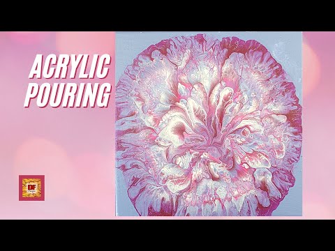 Redoing A Fiona Flower | Acrylic Pouring | Fluid Arts Demonstration ...