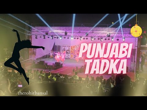 Bhangra Performance | Punjabi Tadka 🔥 | Nit Kurukshetra #confluence # ...