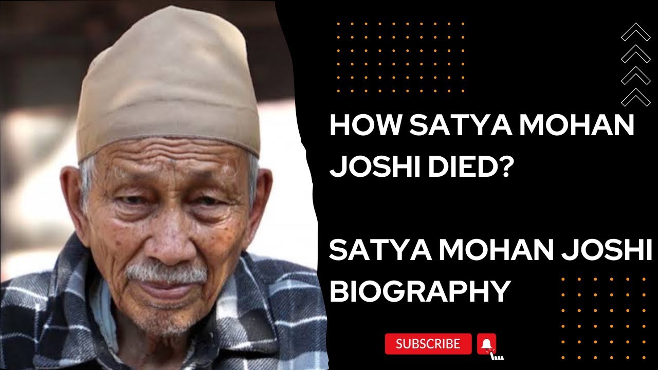 Satya Mohan Joshi died at the age of 103 // Satya Mohan Joshi Biography ...