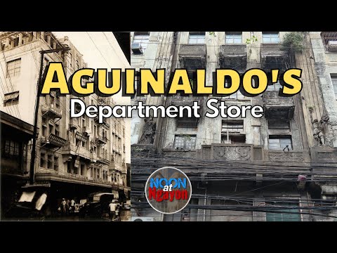 A VERY "POSH" DEPARTMENT STORE IN THE 1930'S, THE AGUINALDO'S ...