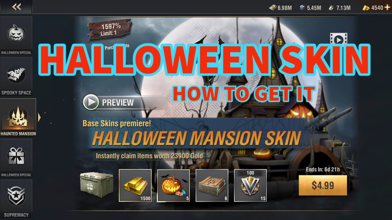 Warpath - Halloween Skin! - YouTube