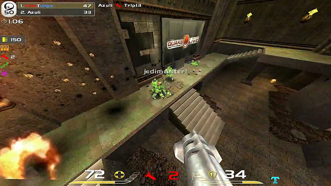 Quake Live - dm7 - temple of retribution - YouTube