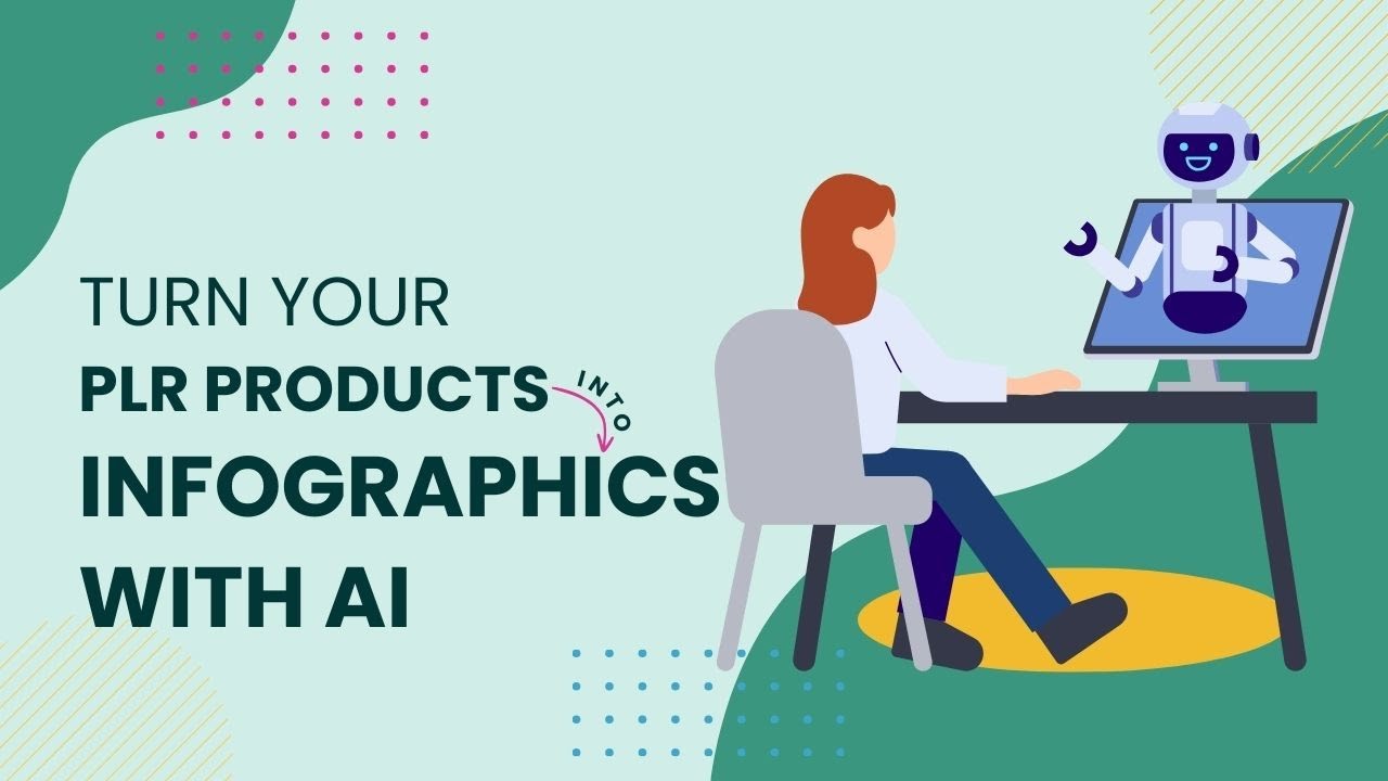Turn PLR Products Into An Infographic - YouTube