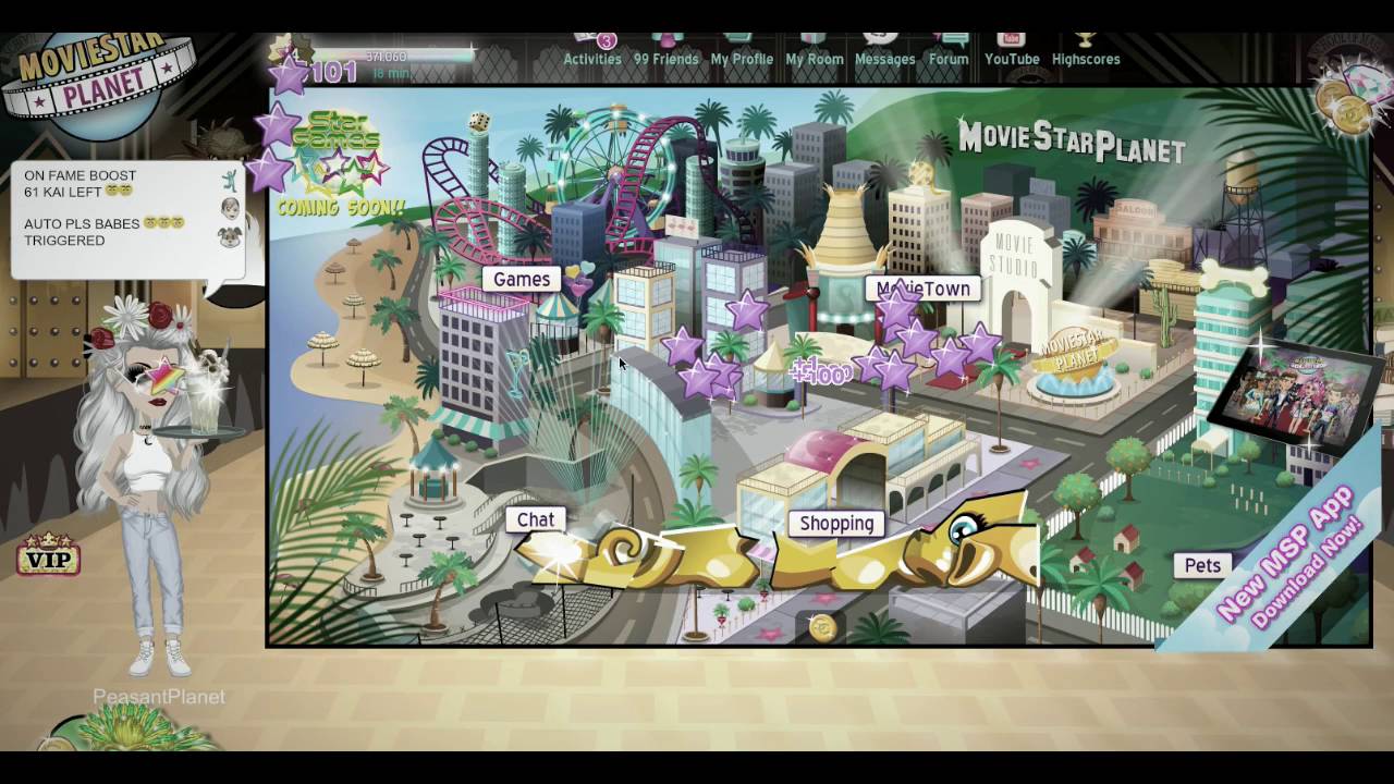 MSP// FAME BOOSTER!! + LEVEL UP (60 FPS) - YouTube