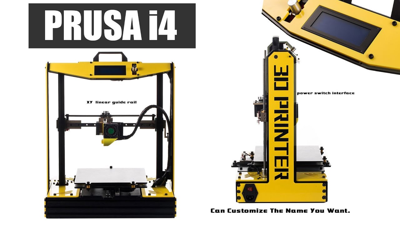 Отличный 3D принтер - Prusa i4 - YouTube