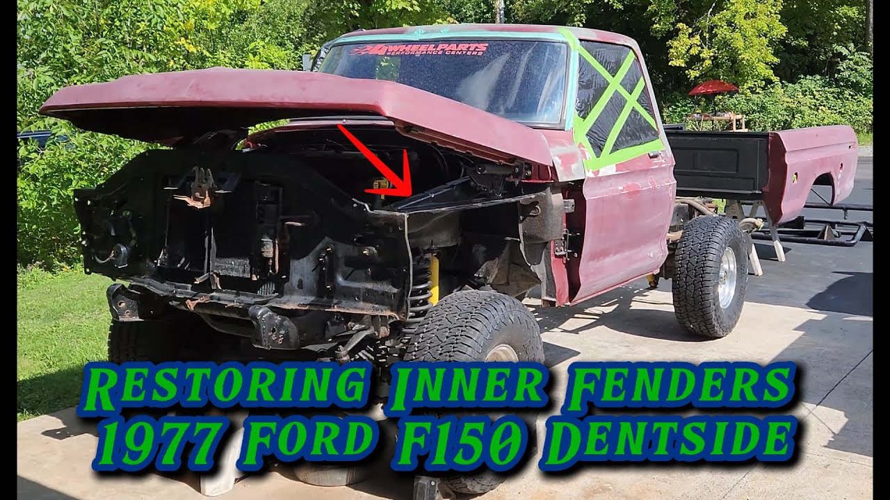 73-79 Ford DentSide Restore: Inner Fenders - YouTube