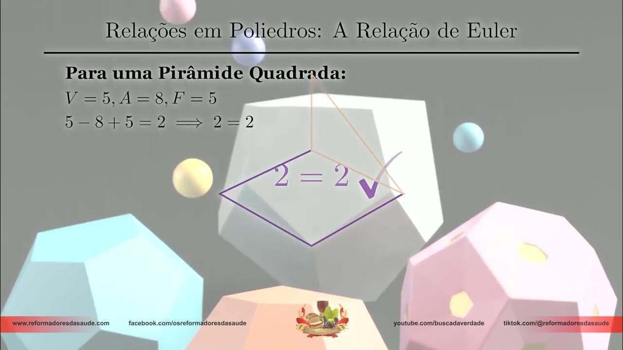 As Fórmulas Secretas dos Poliedros: A Relação de Euler e a Soma dos ...