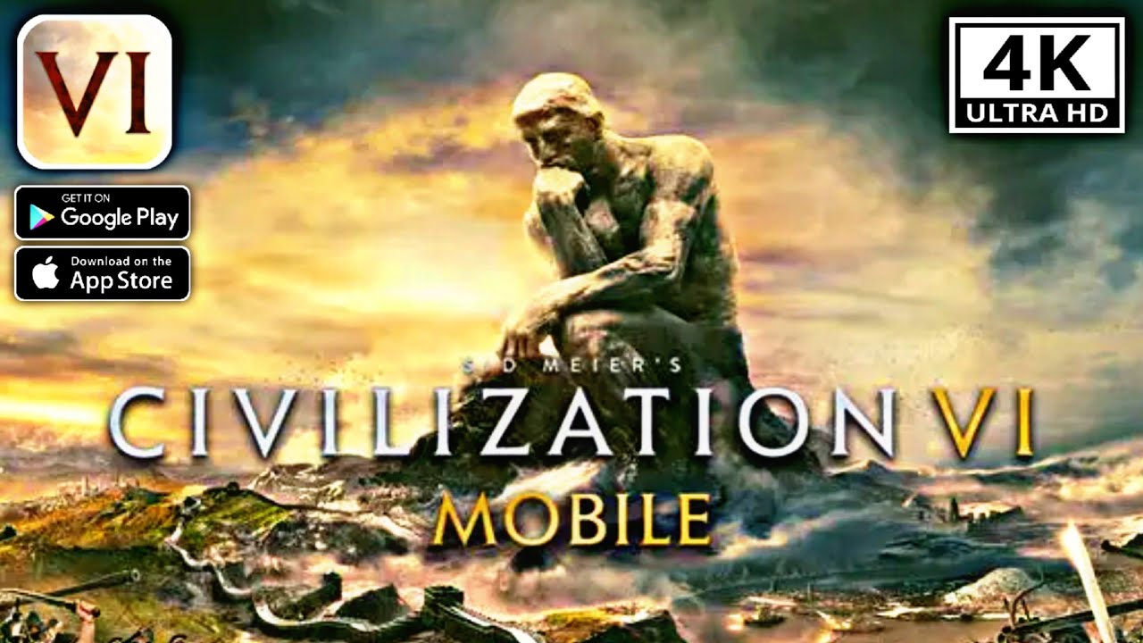 Civilization VI - Build A City || Android - iOS 4K 60fps Gameplay - YouTube