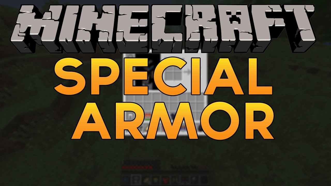 Minecraft Mod! - Special Armor (Jet Pack, Hover Boots, TNT Plate & more ...