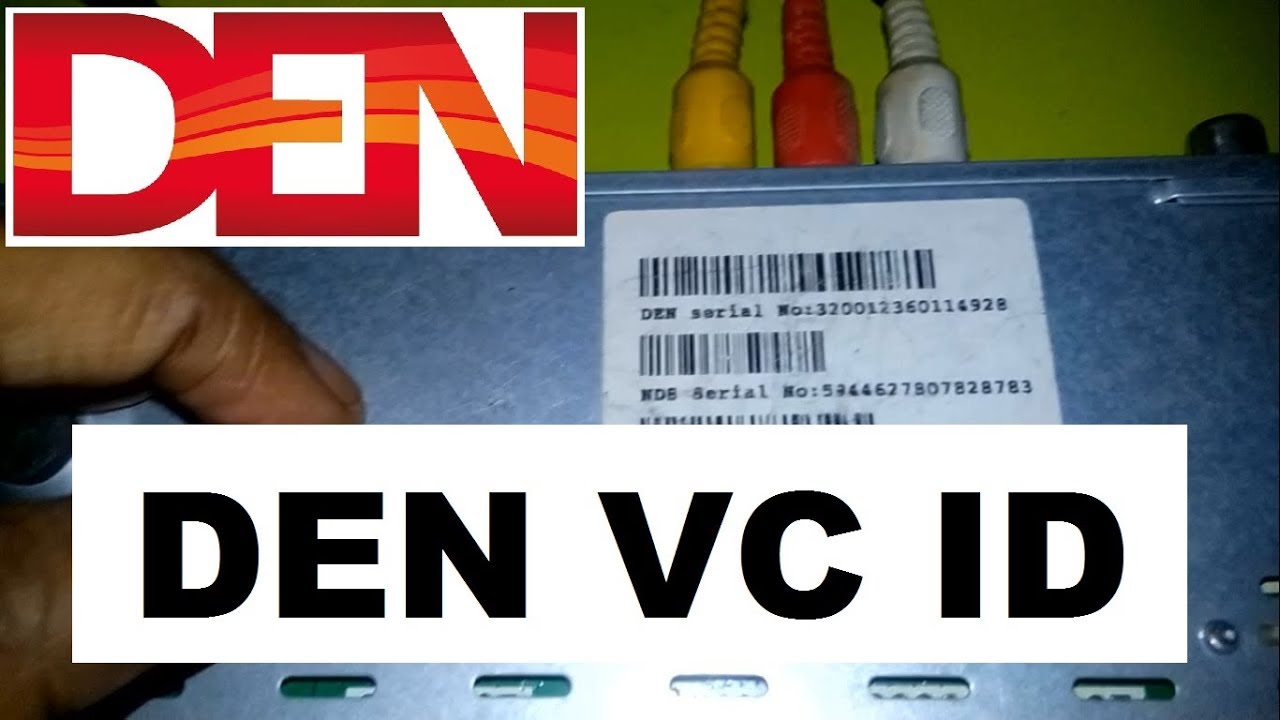DEN Cable VC ID Number - YouTube